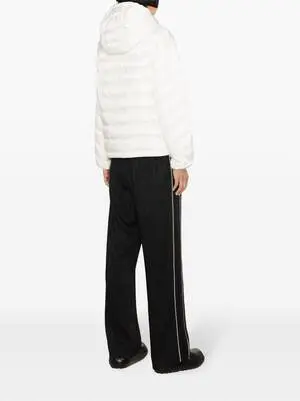 Moncler Delfo Hooded Down Jacket - Neutrals