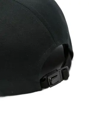 Moncler Logo-appliqué Baseball Cap - Black