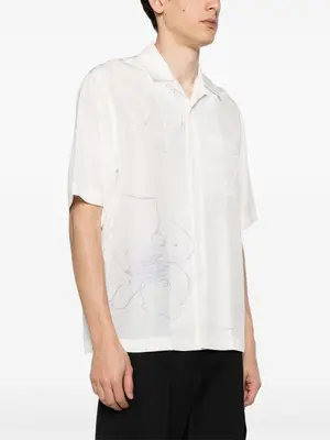OAMC Sketch-print Short-sleeve Shirt