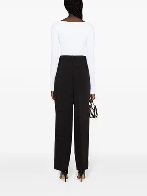 Alexander McQueen Square-neck Fine-knit Top