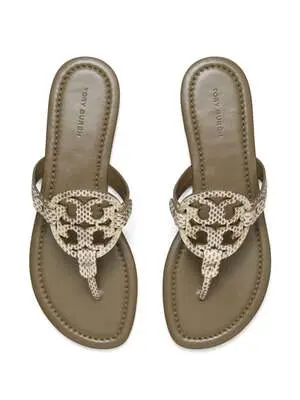 Tory Burch Miller Leather Sandals