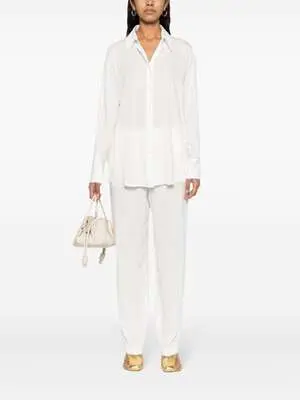 Fabiana Filippi Straight Crepe Trousers