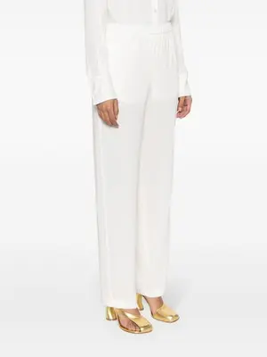 Fabiana Filippi Straight Crepe Trousers