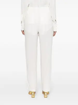 Fabiana Filippi Straight Crepe Trousers