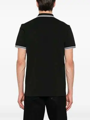BOSS Logo-print Polo Shirt - Black