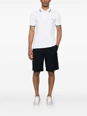 FAY Embroidered-logo Polo Shirt - White