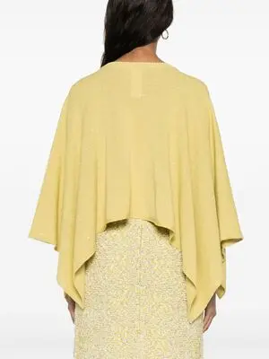 Fabiana Filippi Sequin-embellished Poncho - Green