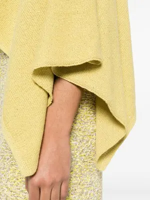 Fabiana Filippi Sequin-embellished Poncho - Green
