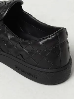 Bottega Veneta Woven Slip-on Sneakers - Black