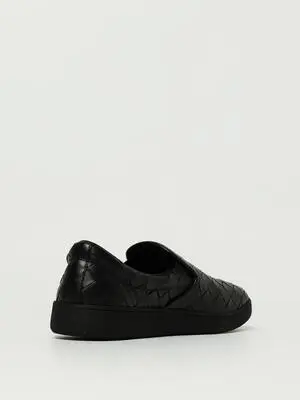 Bottega Veneta Woven Slip-on Sneakers - Black