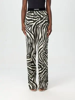 TOM FORD Tom Ford Printed Trousers Multicolor