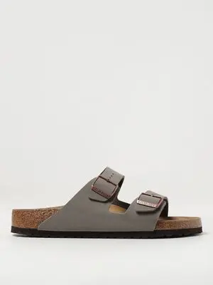 BIRKENSTOCK Arizona Double-strap Sandals In Birko-flor® With Buckles Beige