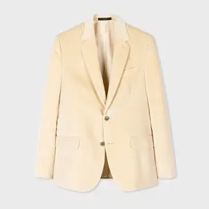 Paul Smith The Soho Tailored-fit Velvet Blazer - White