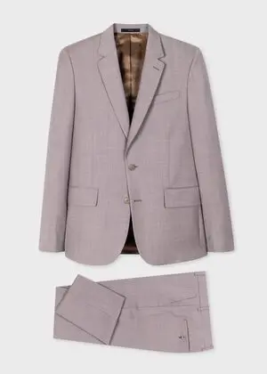 Paul Smith Tailored Fit 2btn Suit - Purple