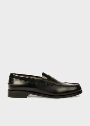 Paul Smith Leather Loafers - Black