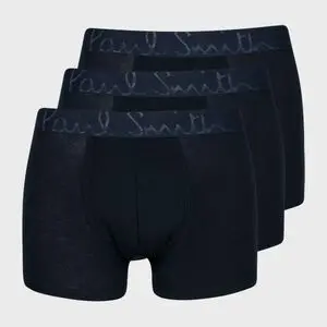 Paul Smith Comfort Boxer Briefs Three-pack - Blue