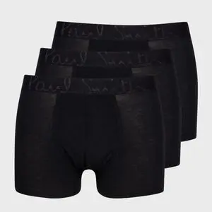 Paul Smith Comfort Boxer Briefs Three-pack - Black