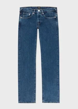 Paul Smith Standard-fit Organic Cotton Twill Jeans