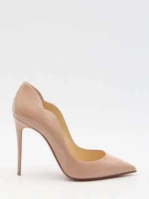 CHRISTIAN LOUBOUTIN Hot Chick 100 Pumps - Beige