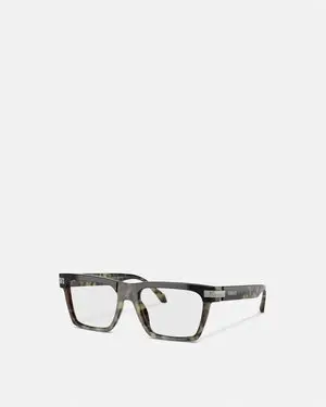 Versace Squared Eyeglasses - Havana