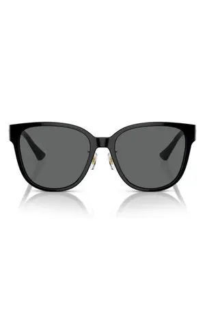 Versace 57mm Square Sunglasses - Black