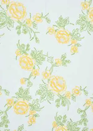Janavi Colorful Floral Merino Wool & Silk Scarf