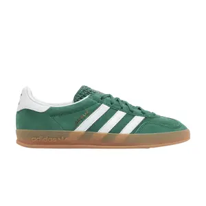 Adidas Gazelle Indoor Collegiate Gum Sneakers - Green
