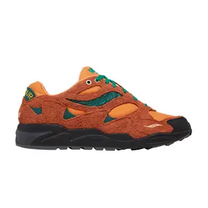 Saucony Colour Plus Companie X Grid Shadow 2 'Forest Wander' Sneakers Brown