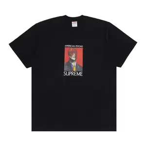 Supreme American Psycho Tee - Black