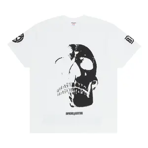 Supreme X Bounty Hunter Skulls Tee - White