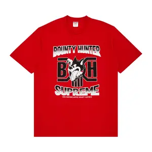 Supreme X Bounty Hunter Wolf Tee - Red