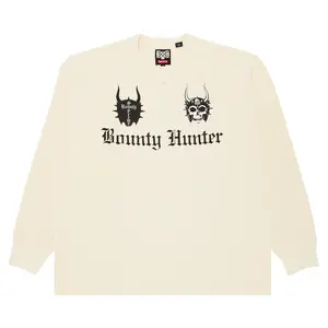 Supreme X Bounty Hunter Thermal Henley Long-sleeve Top 'natural' Cream