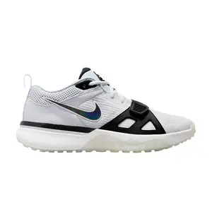 Nike Air Zoom Diamond Elite Turf Sneakers - White