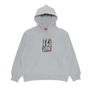 Supreme Neil Blender Mosaic Hooded Sweatshirt - Grey