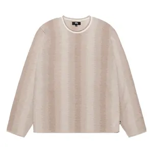 StÜssy Shadow Stripe Sweater - Cream