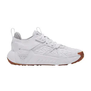 Under Armour Project Rock Athletic Sneakers - White