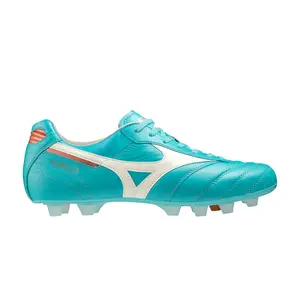 Mizuno Morelia Ii Japan Lace Up Athletic Shoe - Blue