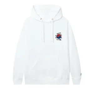 ANTI SOCIAL SOCIAL CLUB X Case Study Flag Hoodie - White