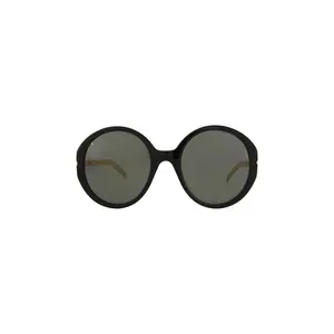 Gucci Black Round Frame Sunglasses