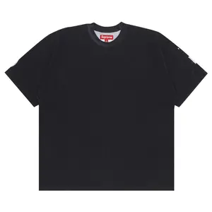 Supreme Split Short-sleeve Top - Black