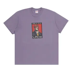 Supreme American Psycho Tee 'dusty - Purple