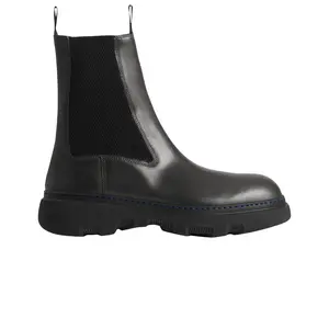 Burberry Creeper Chelsea Boot - Black