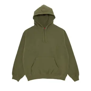 Supreme Satin Appliqué Hooded Sweatshirt - Green