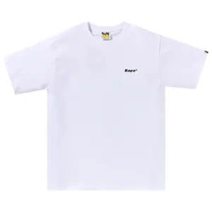 A BATHING APE Colors Graffiti Tee - White