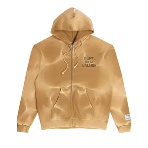 GALLERY DEPT. French Zip Hoodie Tan