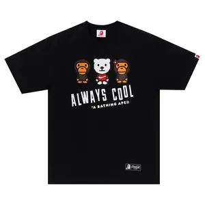 A BATHING APE X Coca-cola Milo Tee - Black