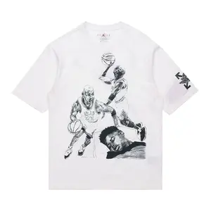 JORDAN X Off- Tee - White