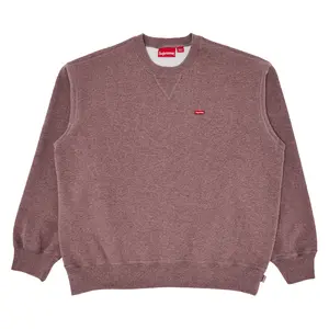 Supreme Small Box Crewneck 'heather Mauve