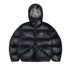 StüSsy Micro Ripstop Down Parka - Black | Editorialist