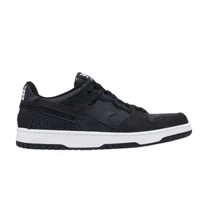 A BATHING APE Sk8 Sta Denim Sneakers - Black